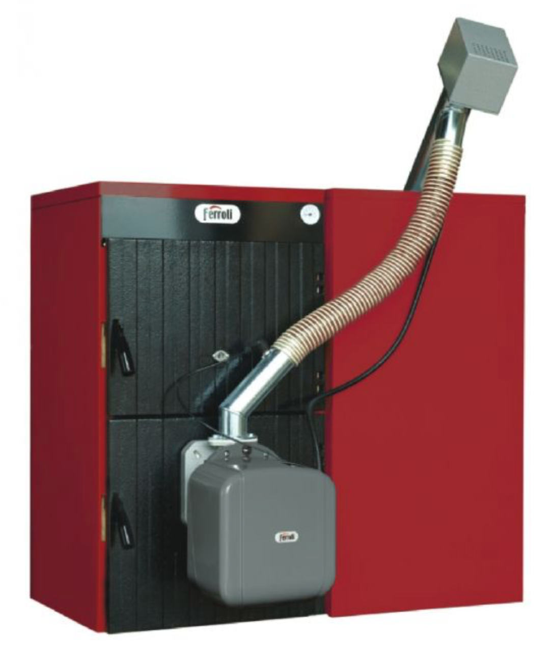 SUNPELLET 4 (WN) Set is formed by: SFL 4; SUN P N 7 burner; Pellet door ...